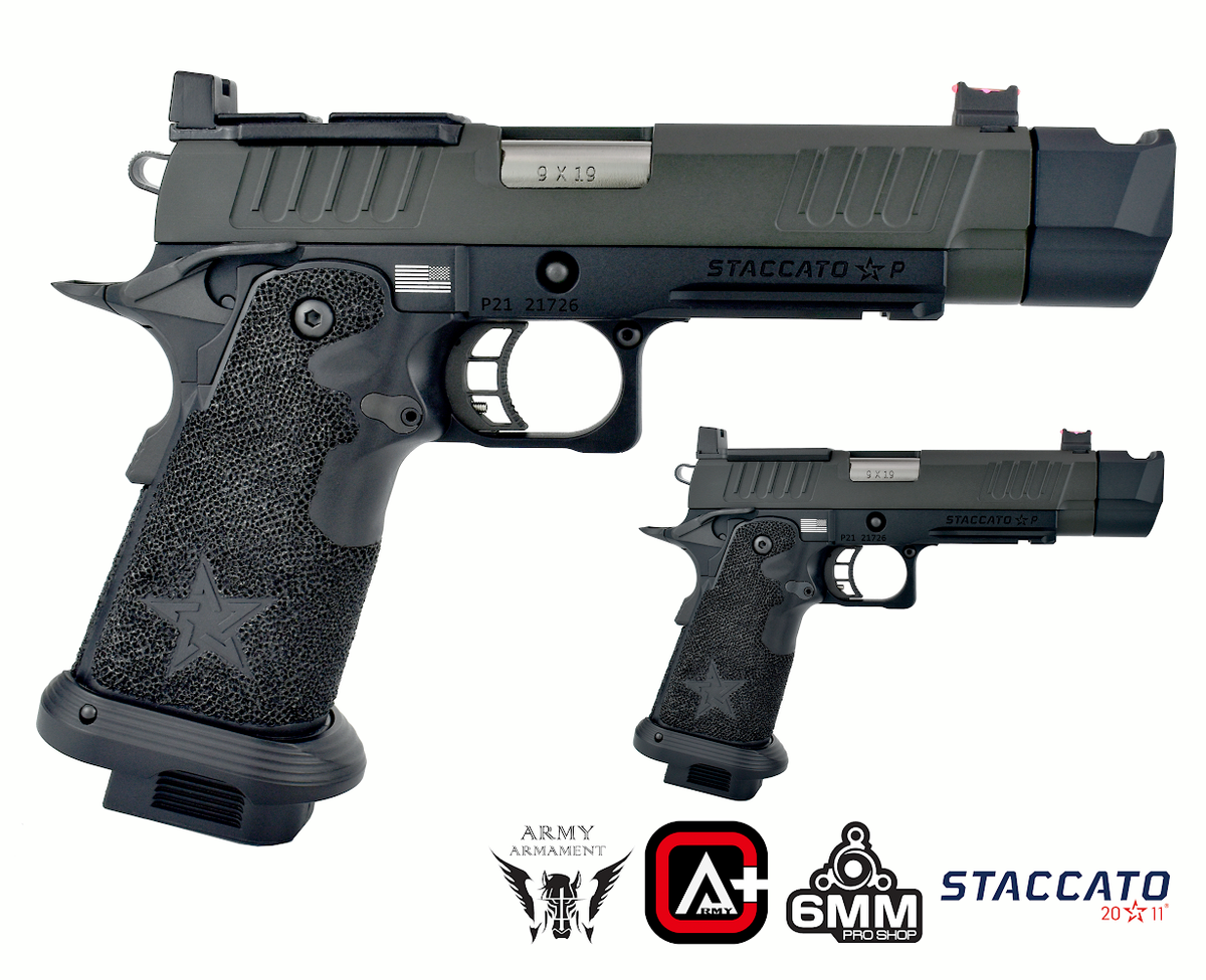 Army Armament Deluxe Ver. Licensed Staccato P Comp 2011 Airs