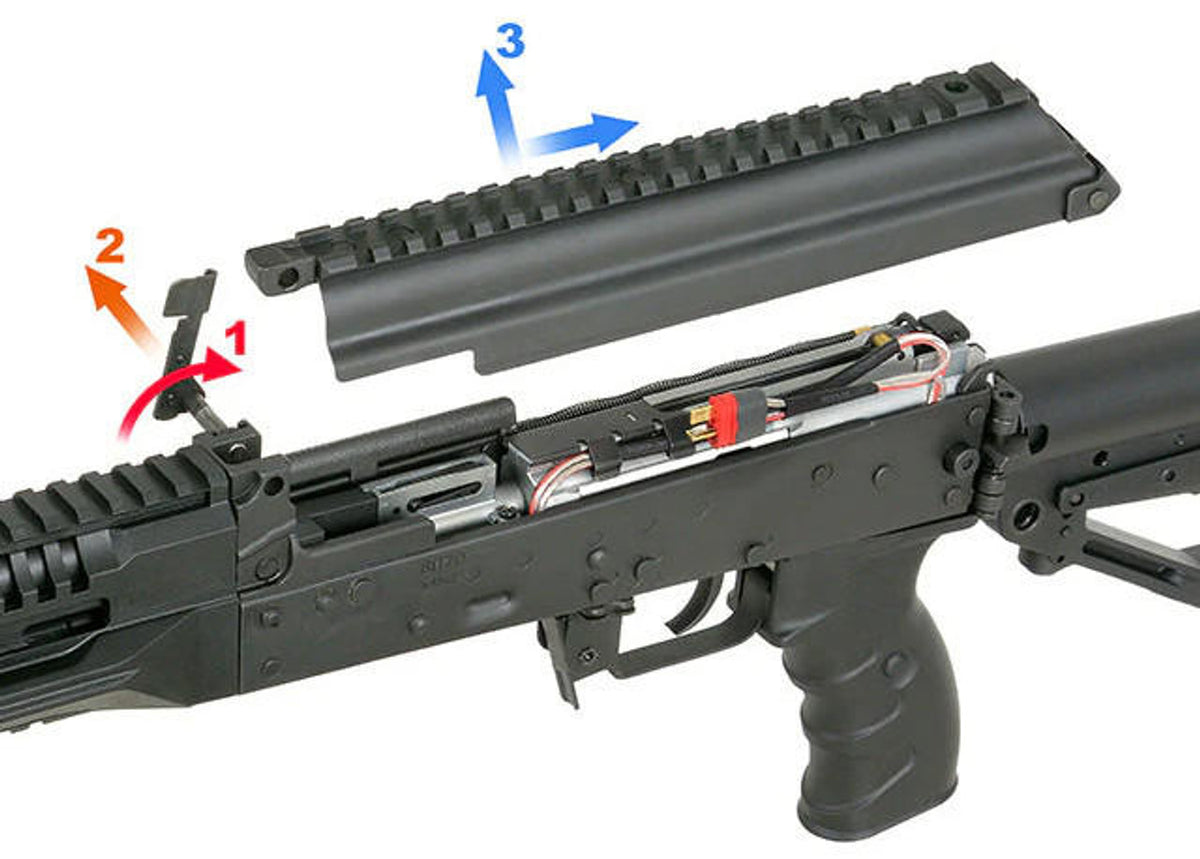Arcturus AK12 ME (Mosfet Enhanced) Airsoft Rifle by Arcturus