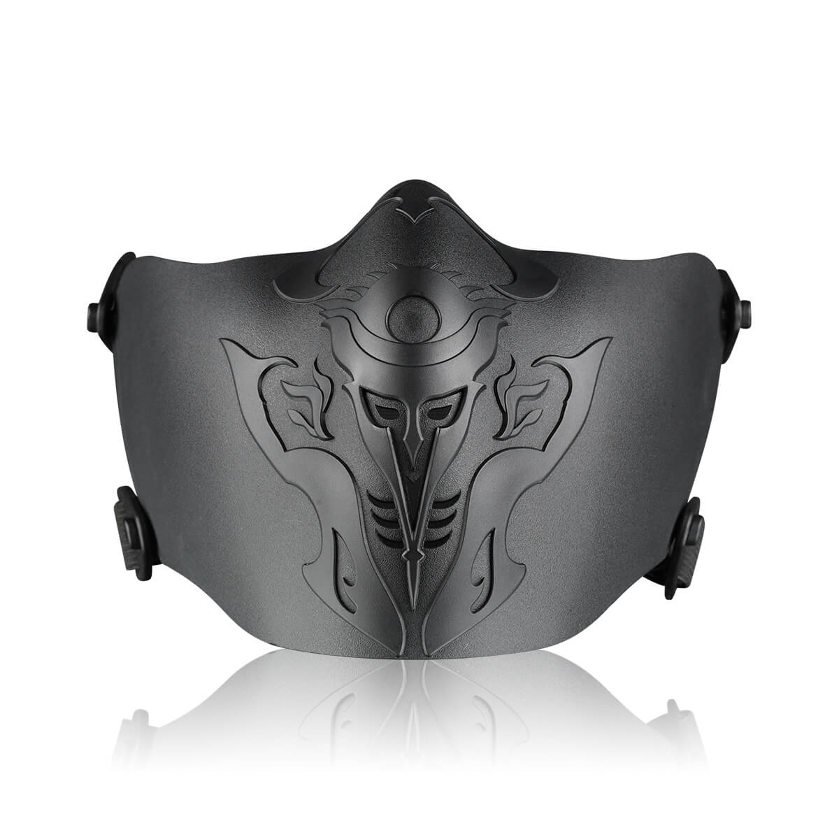 Amomax Ferro Polymer Half Face Airsoft Mask by Amomax