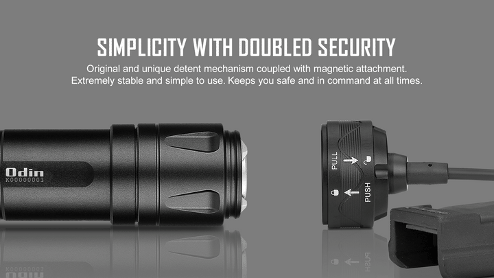 Olight Odin 2000 Lumen Picatinny Rail Mounted Military Flash