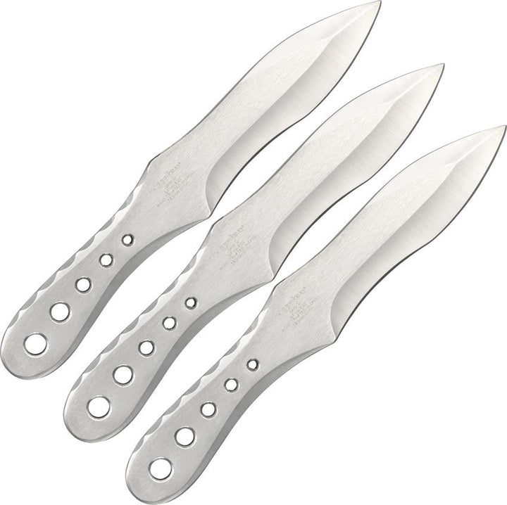 Gil Hibben Small Gen-X Triple Throwing Knife Set w/ Sheath by