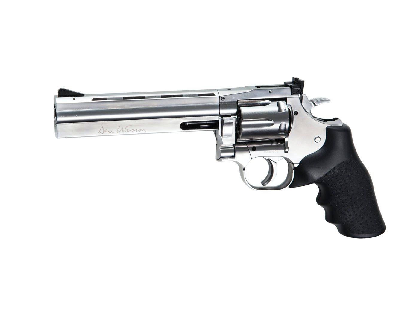 ASG Dan Wesson 715 6” Airsoft Revolver – Silver by Action Spo