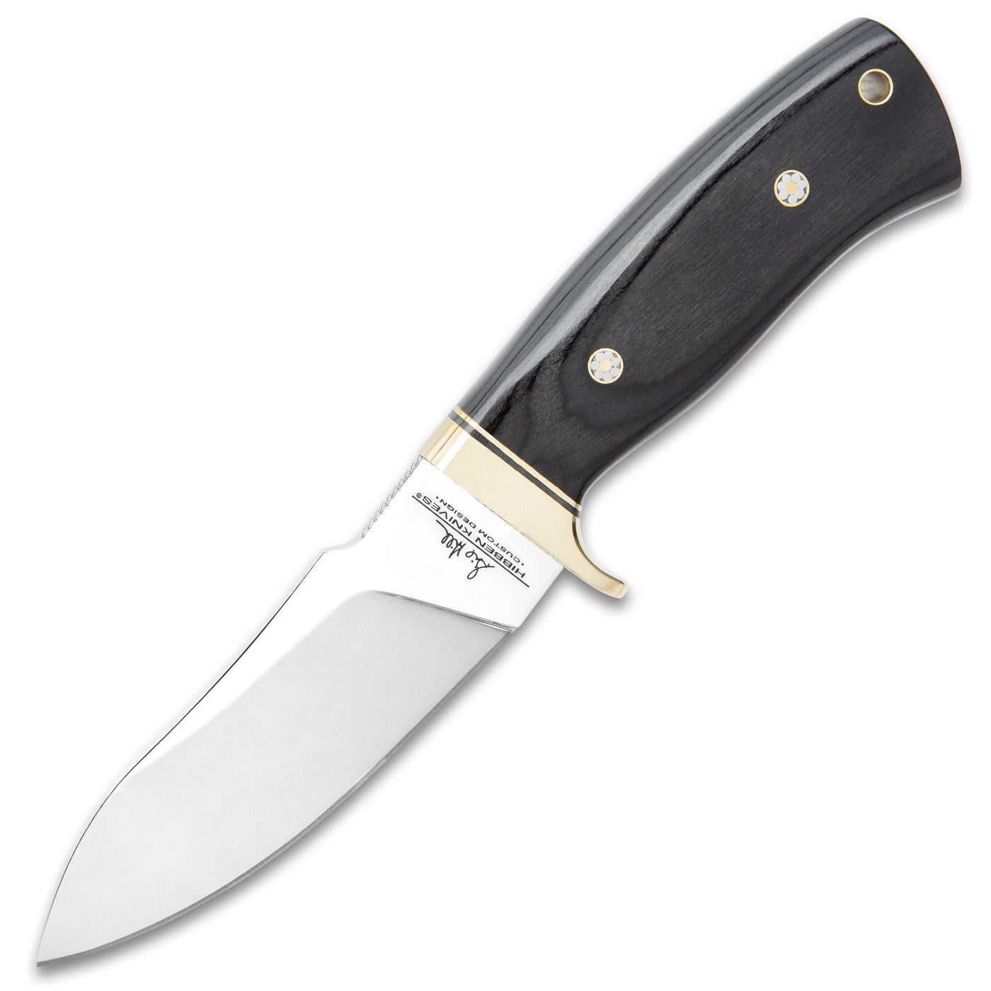Gil Hibben Chugach Hunting Knife w/ Leather Sheath by United