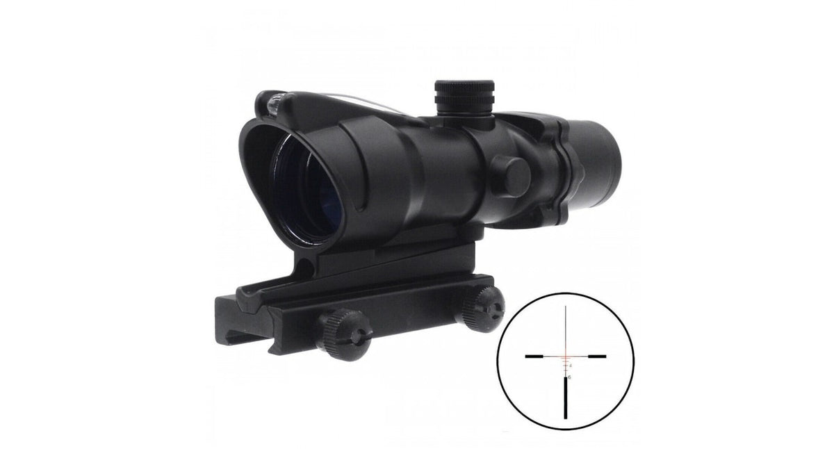 ACOG Style 4X32 Scope w/ Real Fiber Optic by ACM